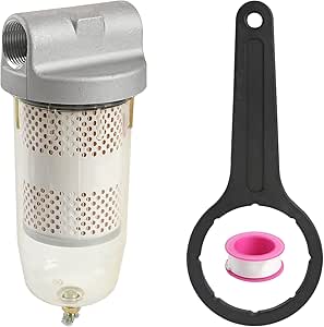 Amazon.com: Dtomi 496 Fuel Tank Filter Assembly with Wrench Compatible With Gasoline and Diesel ...