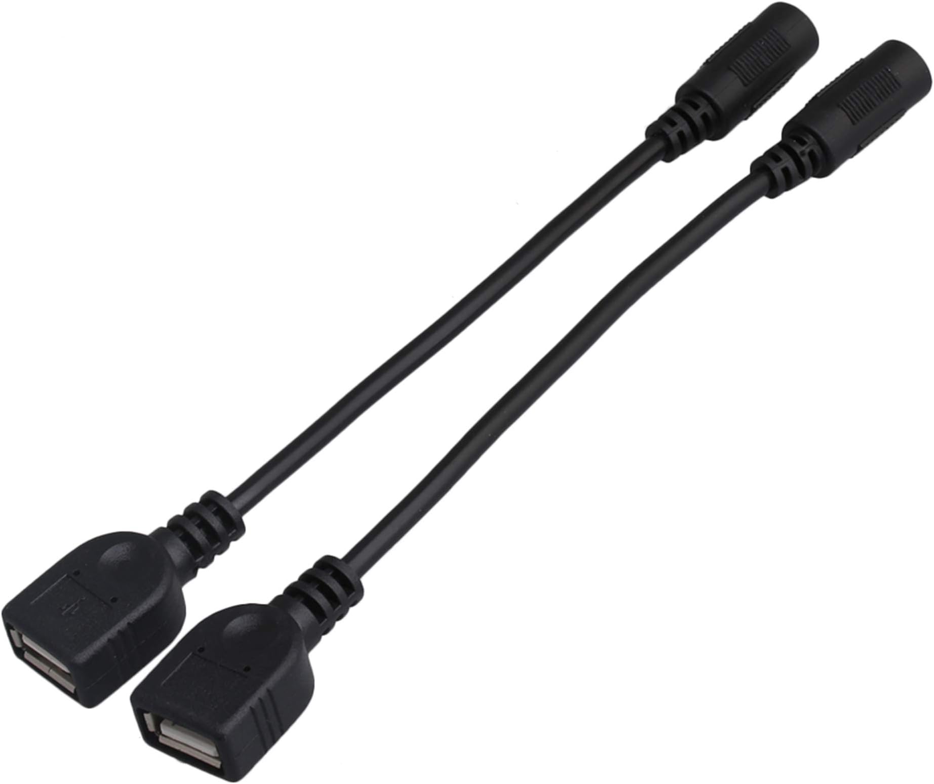 Amazon.com: ALINNA Black USB 3.0 Female to Dual USB Male Extra Power ...