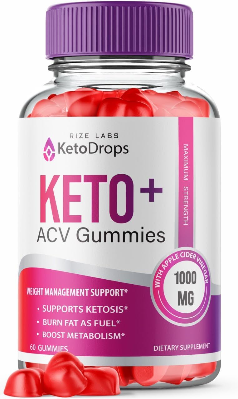 Amazon.com: rize labs Keto Drops ACV Gummies for Weight Loss, Official ...