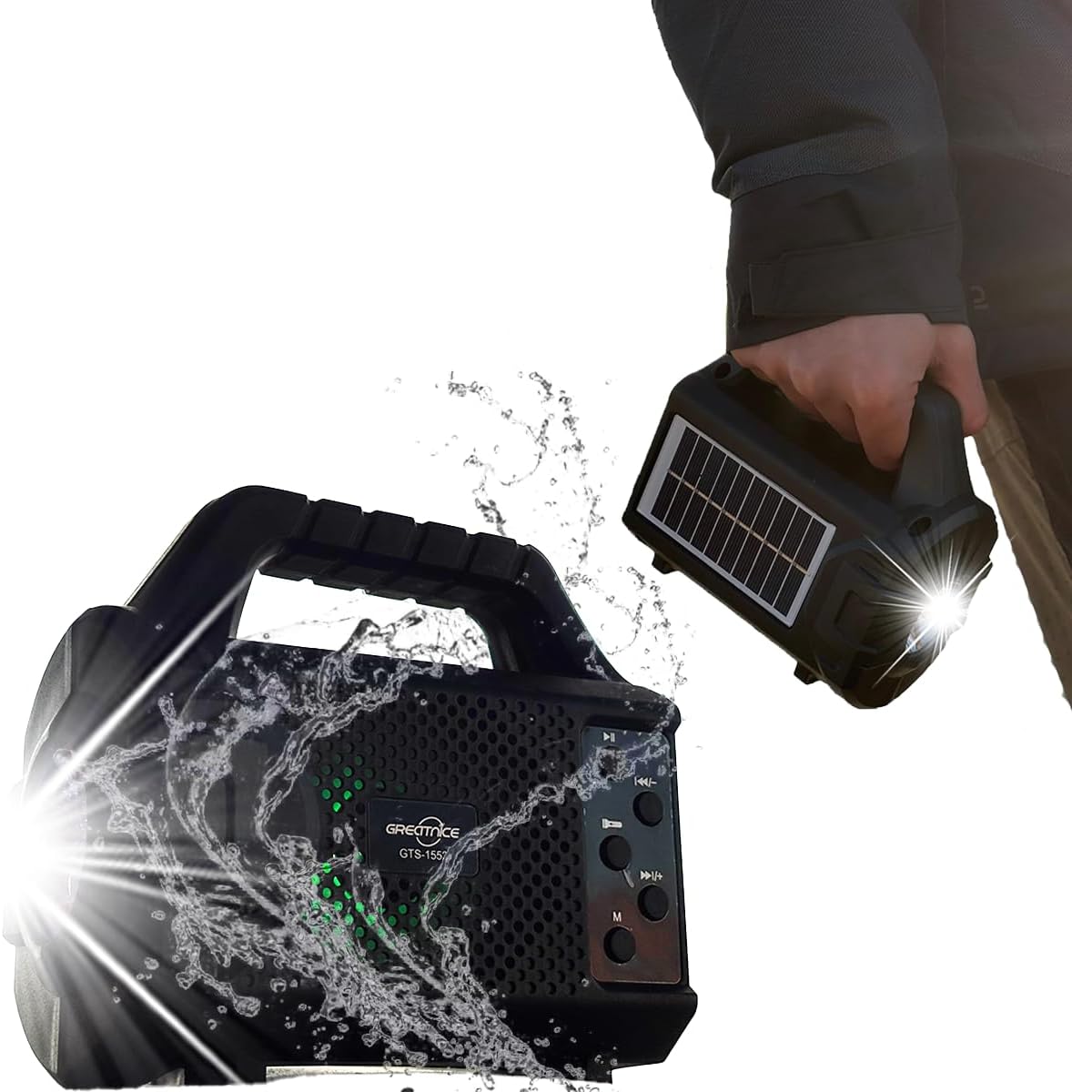 Amazon.com: GREATNICE Bluetooth Speaker, Wireless Outdoor Portable ...