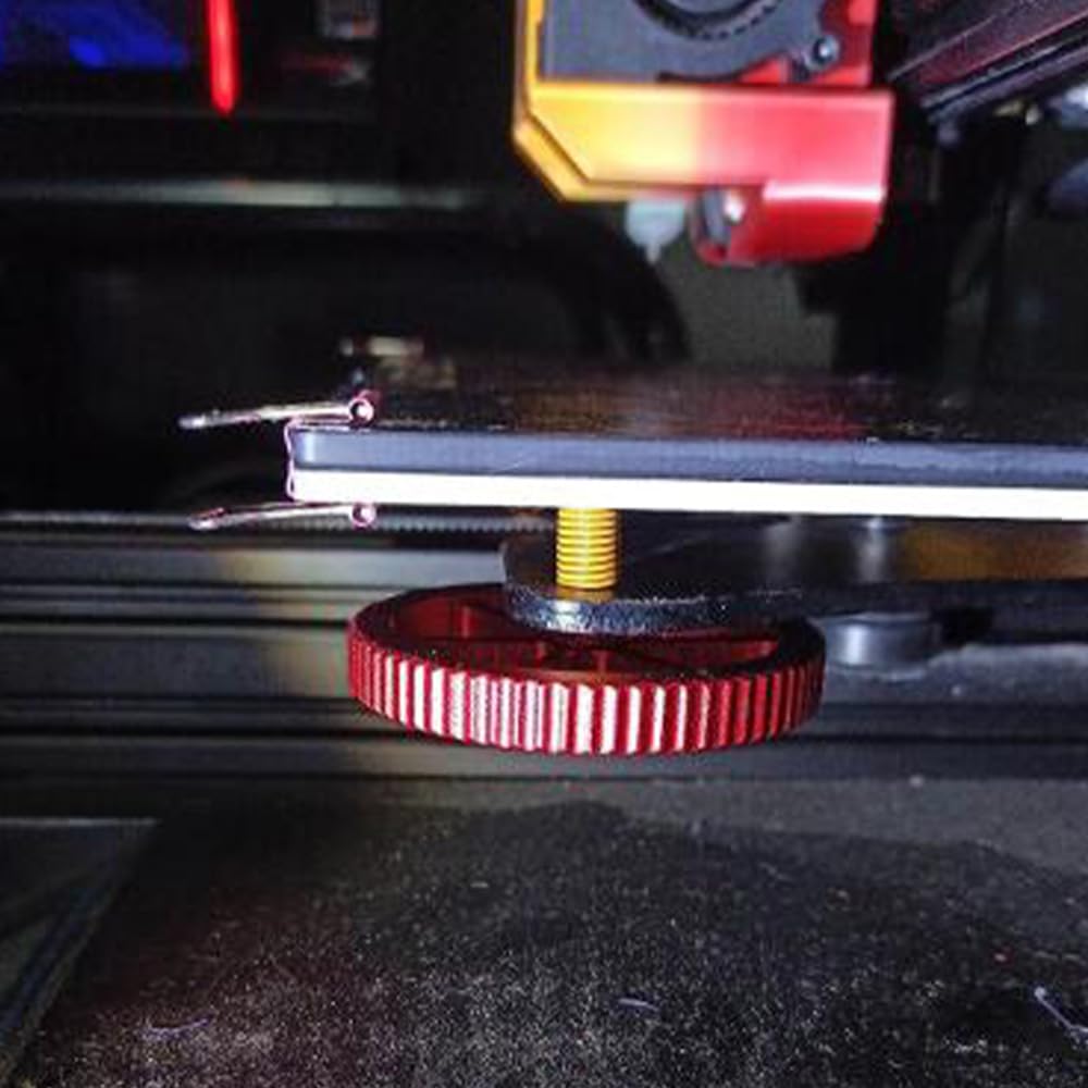Snapklik 4pcs Ender 3 Bed Leveling Nut And Springs 3d Printer