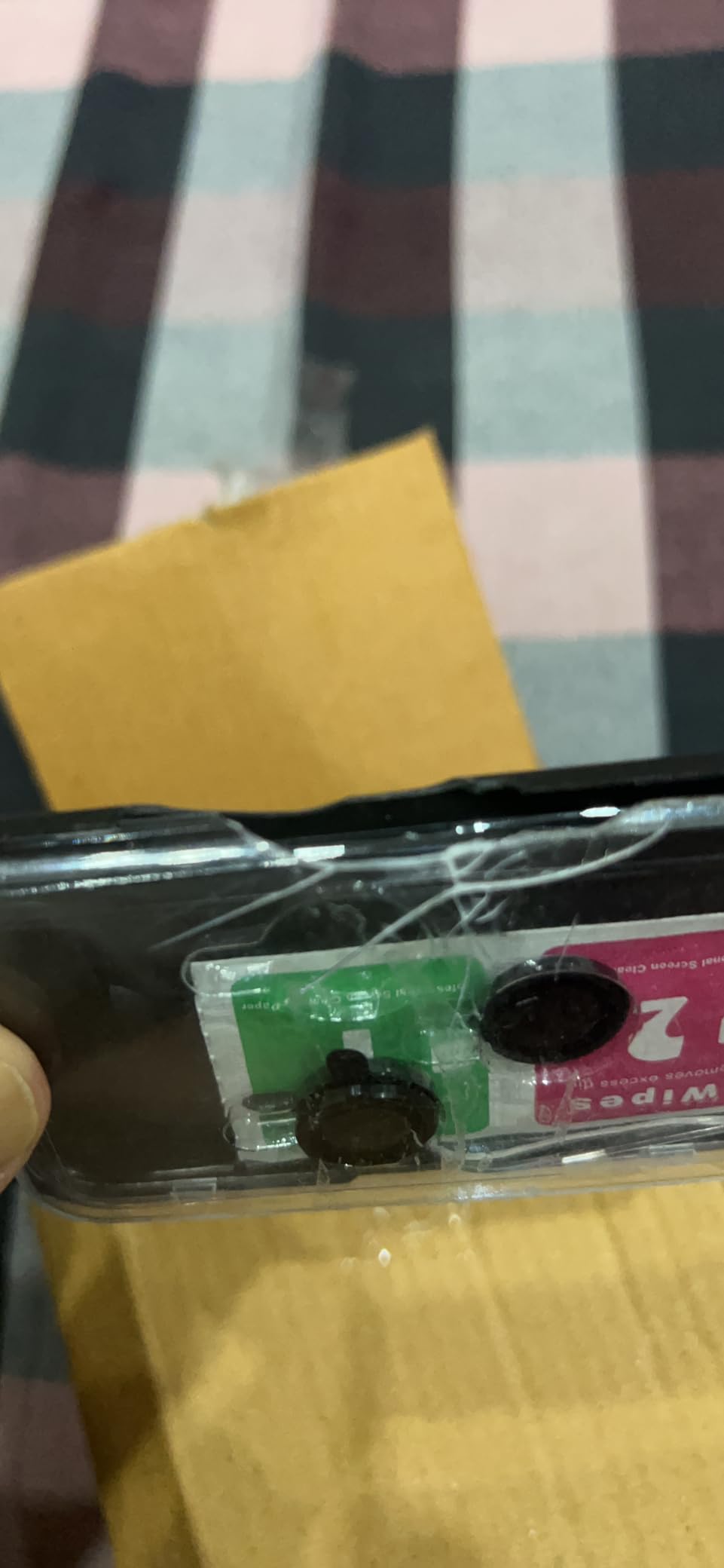 Tech Konnect Tempered Glass Phone 2 Camera Lens Ring Protector, Rainbow Camera Guard, Easy ...