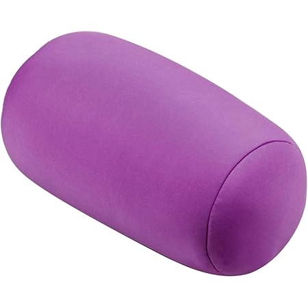 uminilife 31x17cm Micro Mini Microbead Roll Pillow Neck Column Pillows ...