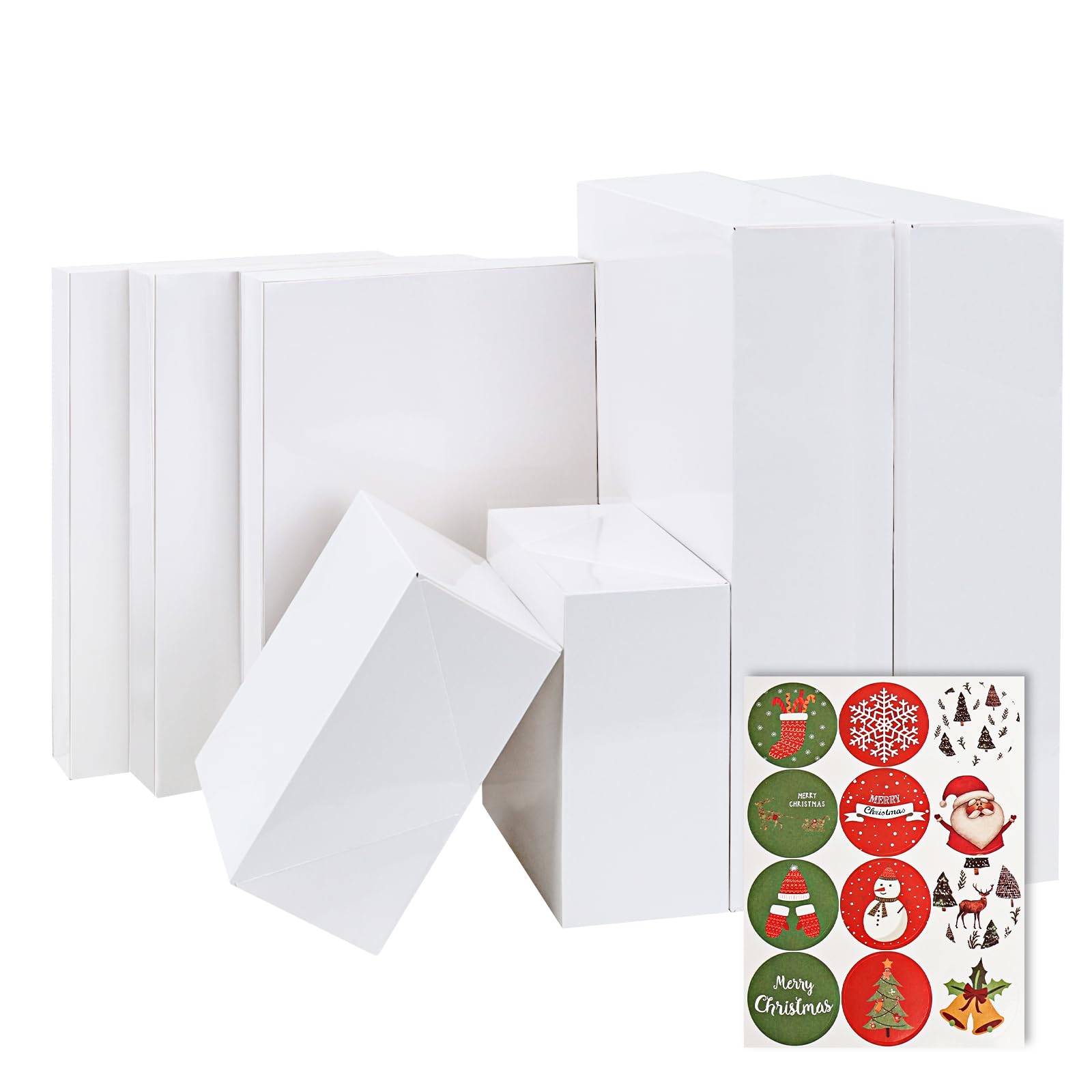 Amazon.com: Moretoes 20 Pack Gift Boxes with Lids for Presents Shirt ...