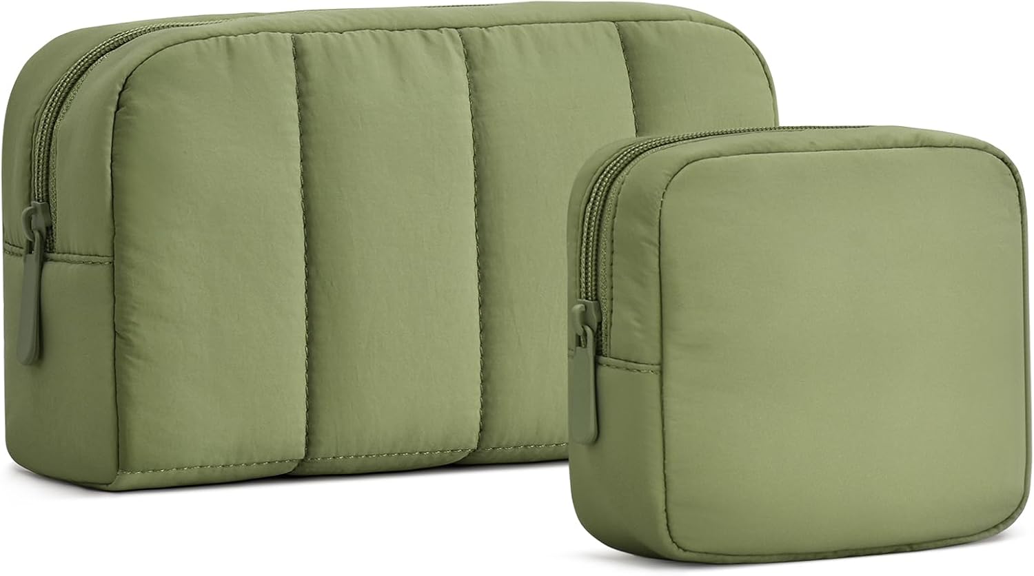 Amazon.com: oscaurt 2 Pcs Makeup Bag Travel Toiletry Bag for Women ...