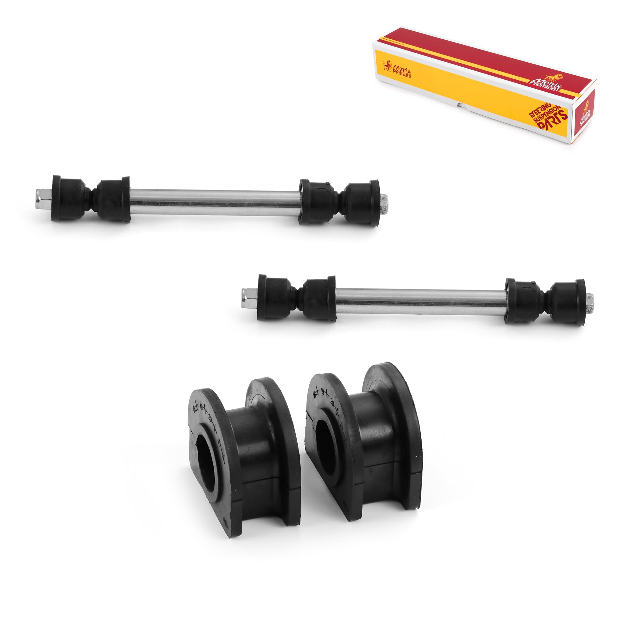 Amazon.com: Metrix Premium 4 PCS L/R Front Stabilizer Bar Link and ...
