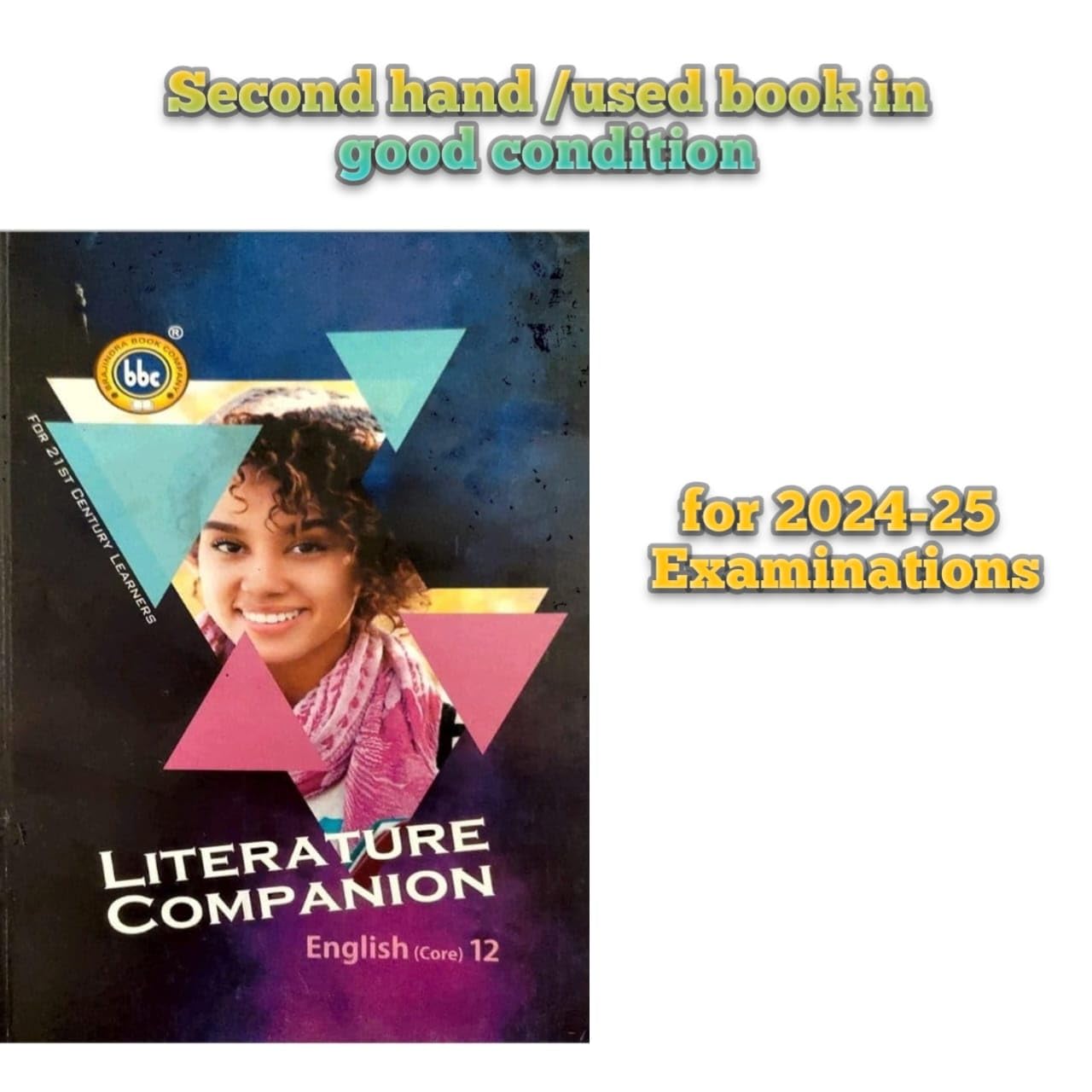 bbc literature companion class 12 latest for 2024-25 cbse examinations ...