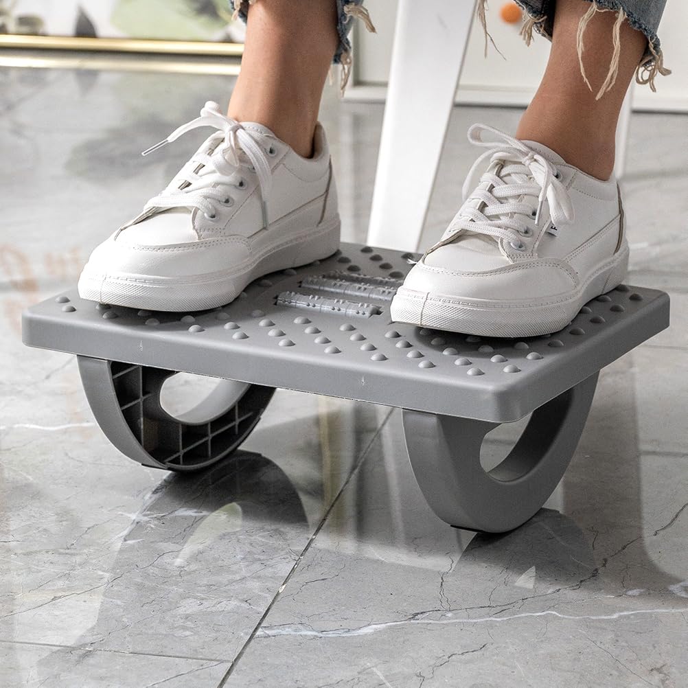 Snapklik.com : Foot Rest, Adjustable Height Foot Rest For Under Desk At ...