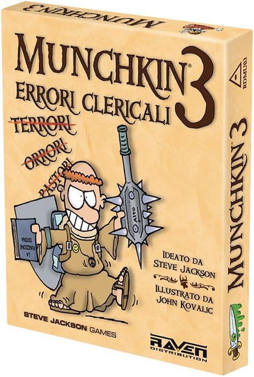 Raven - Munchkin 3, Clerical Errors [Munchkin Expansion] : Steve ...
