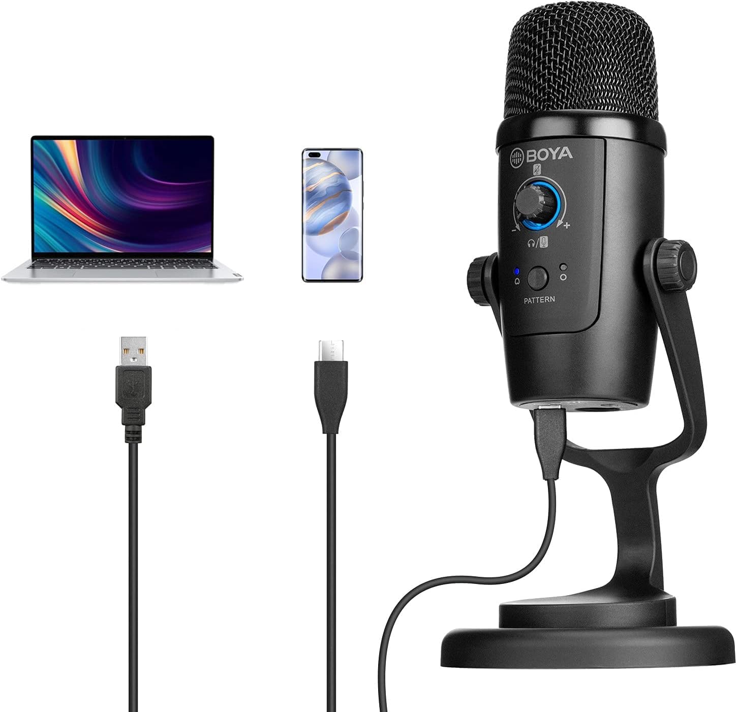 BOYA BY-PM500 USB Condenser Microphone User Manual