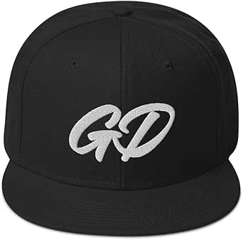 GD Snapback Hat | Growth and Development Folks 7414 Black at Amazon Men ...