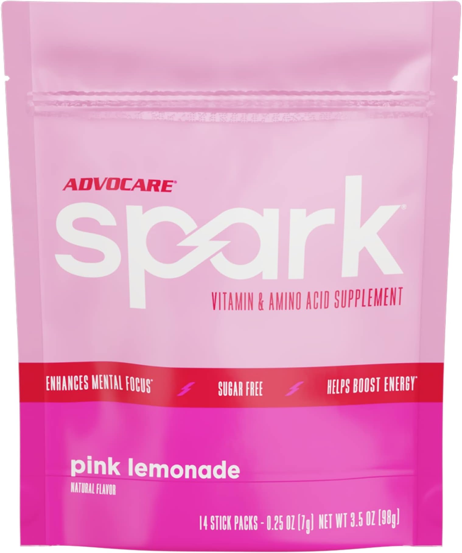 Amazon.com: AdvoCare Strawberry Spark Energy, Vitamin & Amino Acid ...