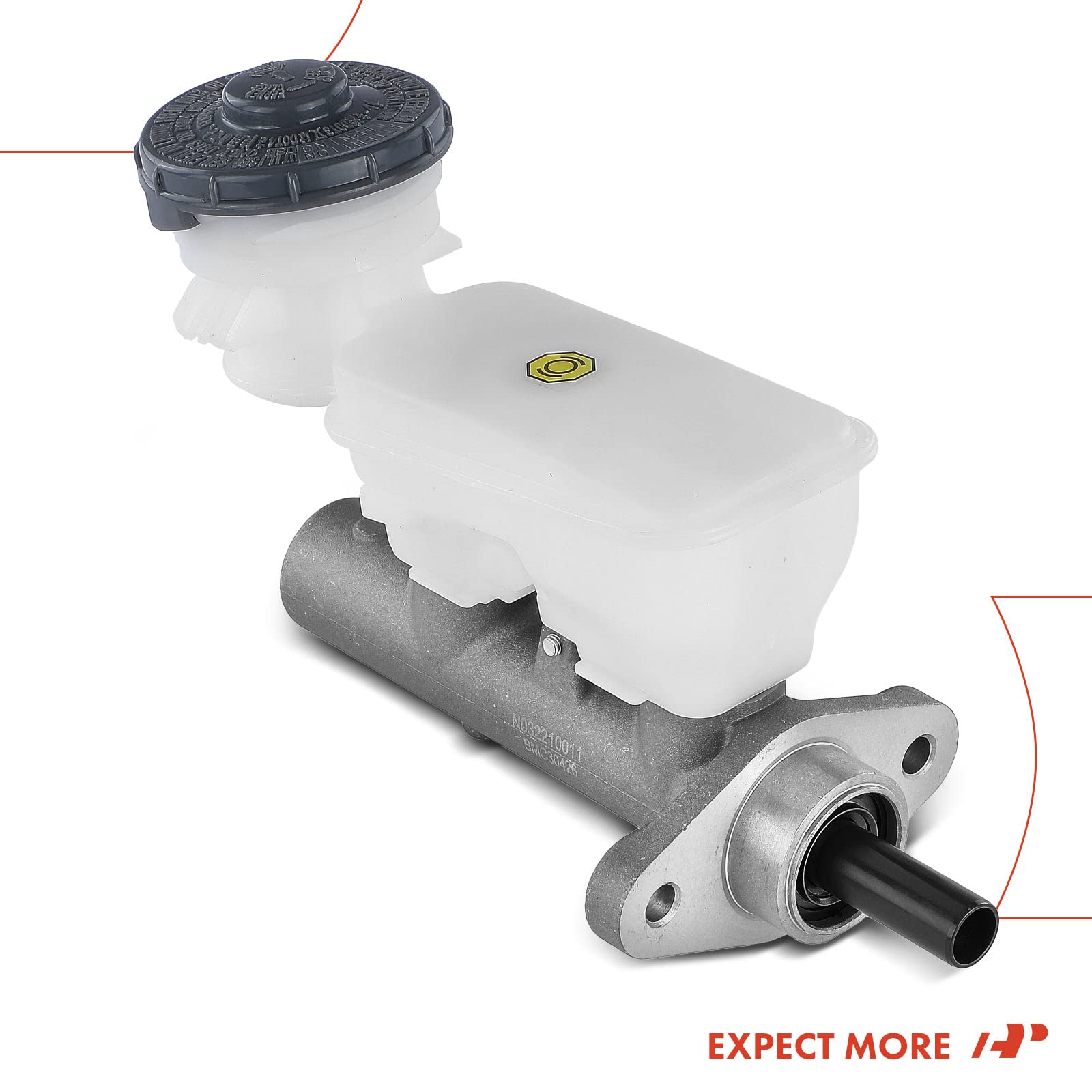 A-Premium Brake Master Cylinder with Reservoir and Cap Compatible with ...
