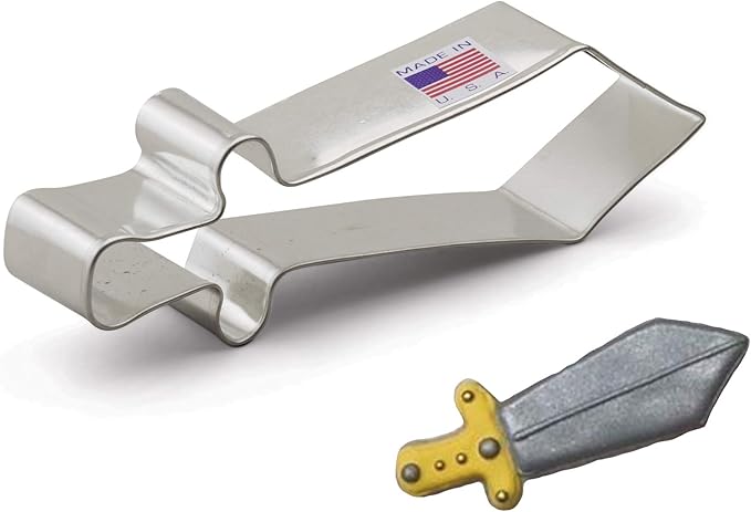 Amazon.com: Sword Cookie Cutter 5" Made in USA by Ann Clark: Home & Kitchen