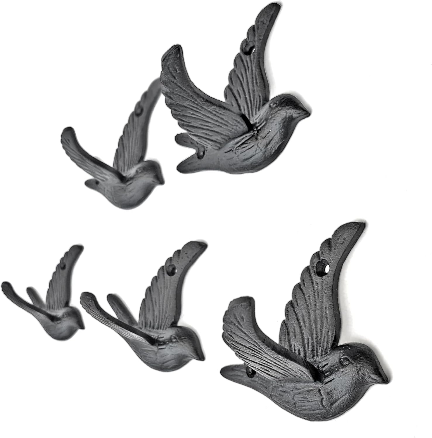 Amazon.com: Ambipolar 5-Pack Bird Flying Style Coat Hooks, Vintage ...