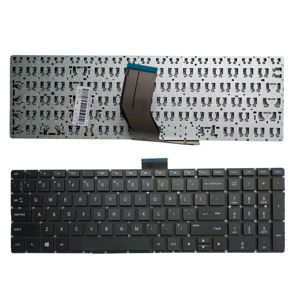 Laptop Replacement Keyboard Fit HP Pavilion 250 G6 255 G6 256 G6 258 G6 ...