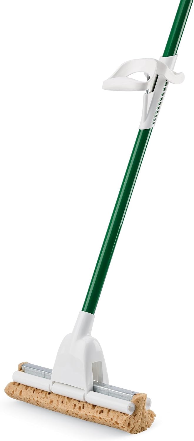 Amazon.com: Libman 2026 Wood Floor Roller Mop with Oceanic Sponge, 10 ...