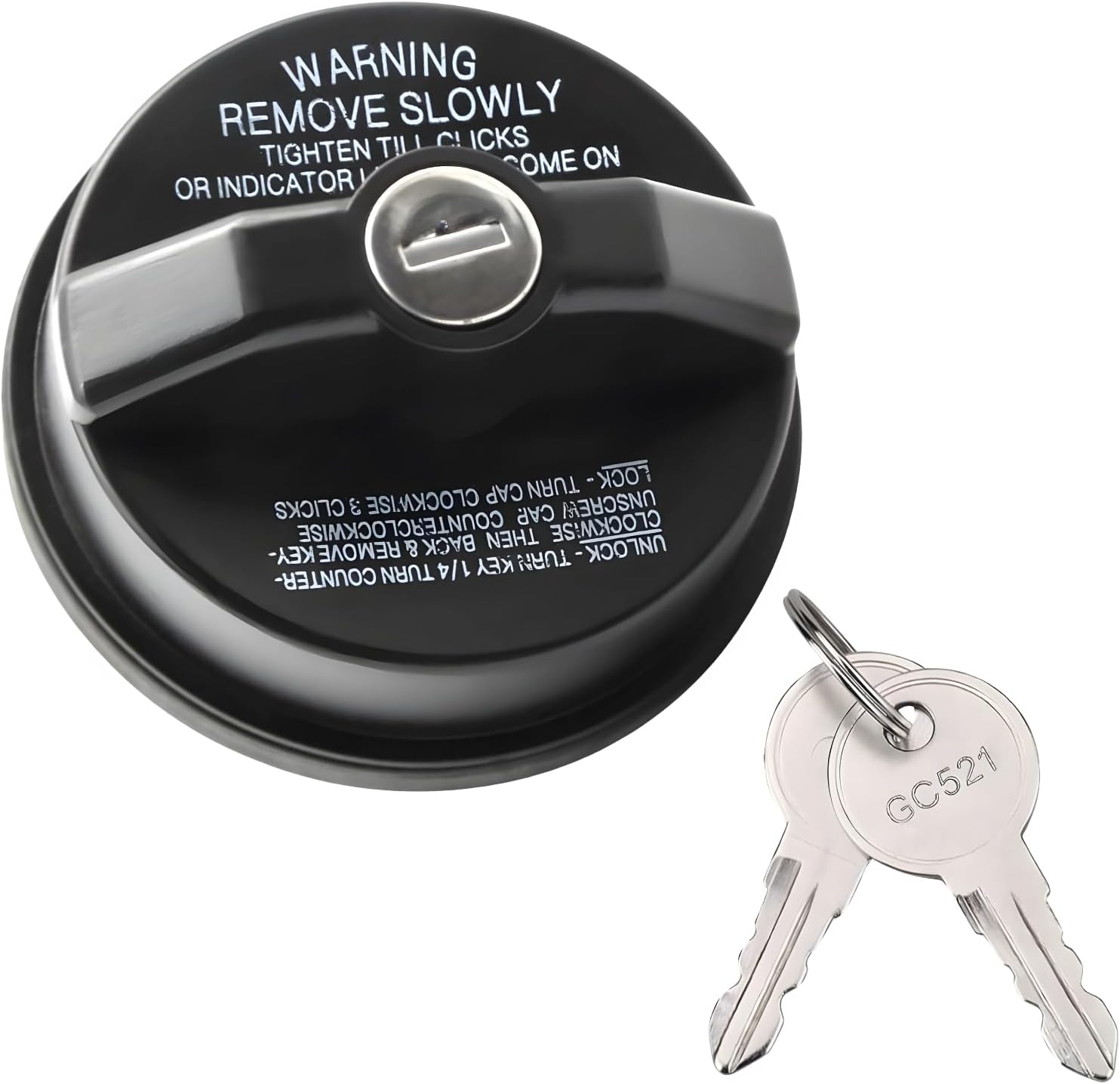 Amazon.com: AUTO OCCASION Fuel Tank Filler Cap Fuel Cap with Key ...