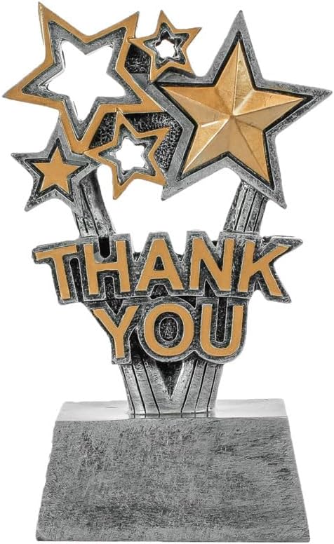 Decade Awards Thank You Trophy | Sponsor Appreciation Award - 6 Inch ...