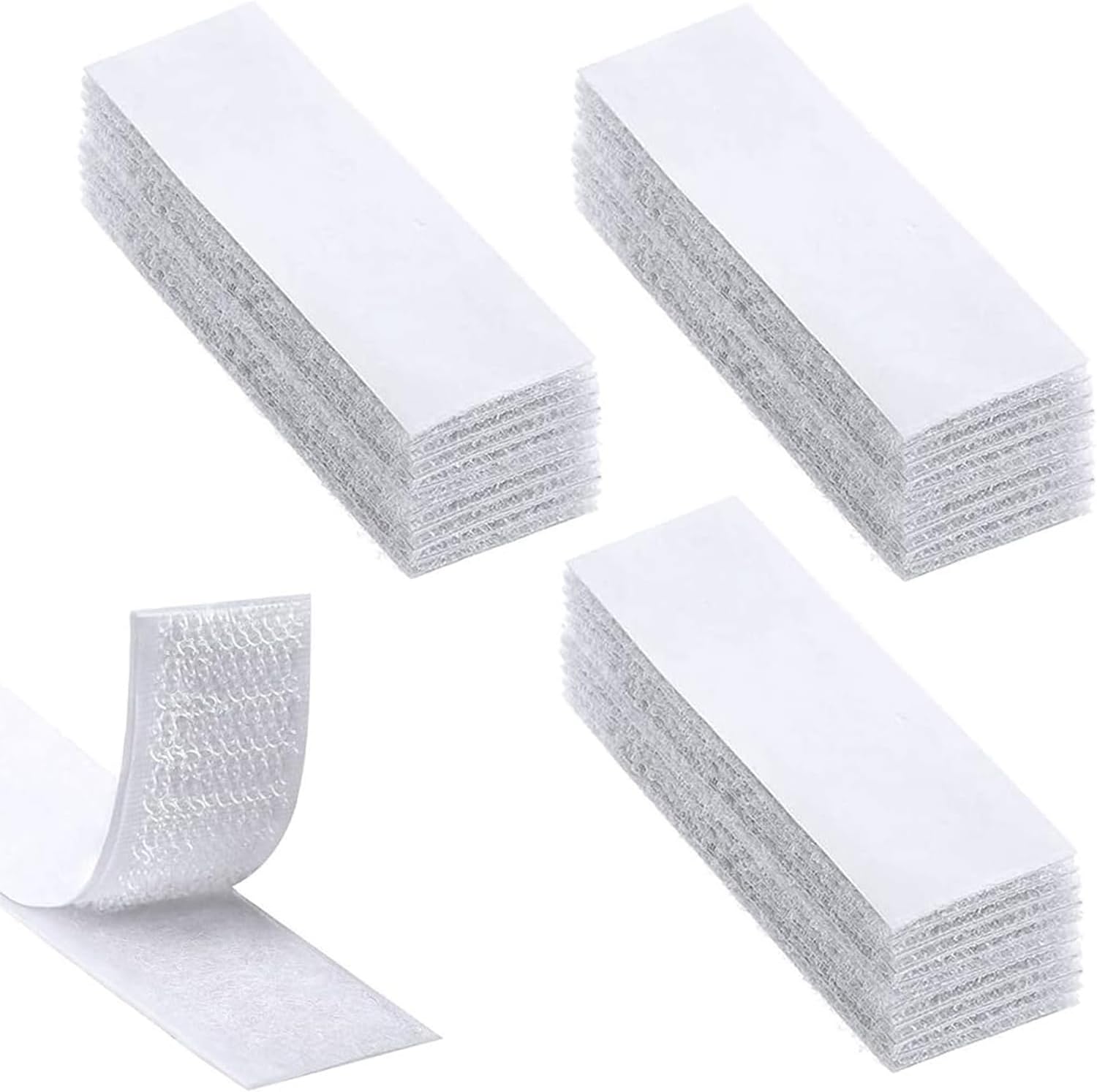 Jowfay 10 Scratch Adhésif Double Face, Bandes Auto-agrippantes Fixation ...