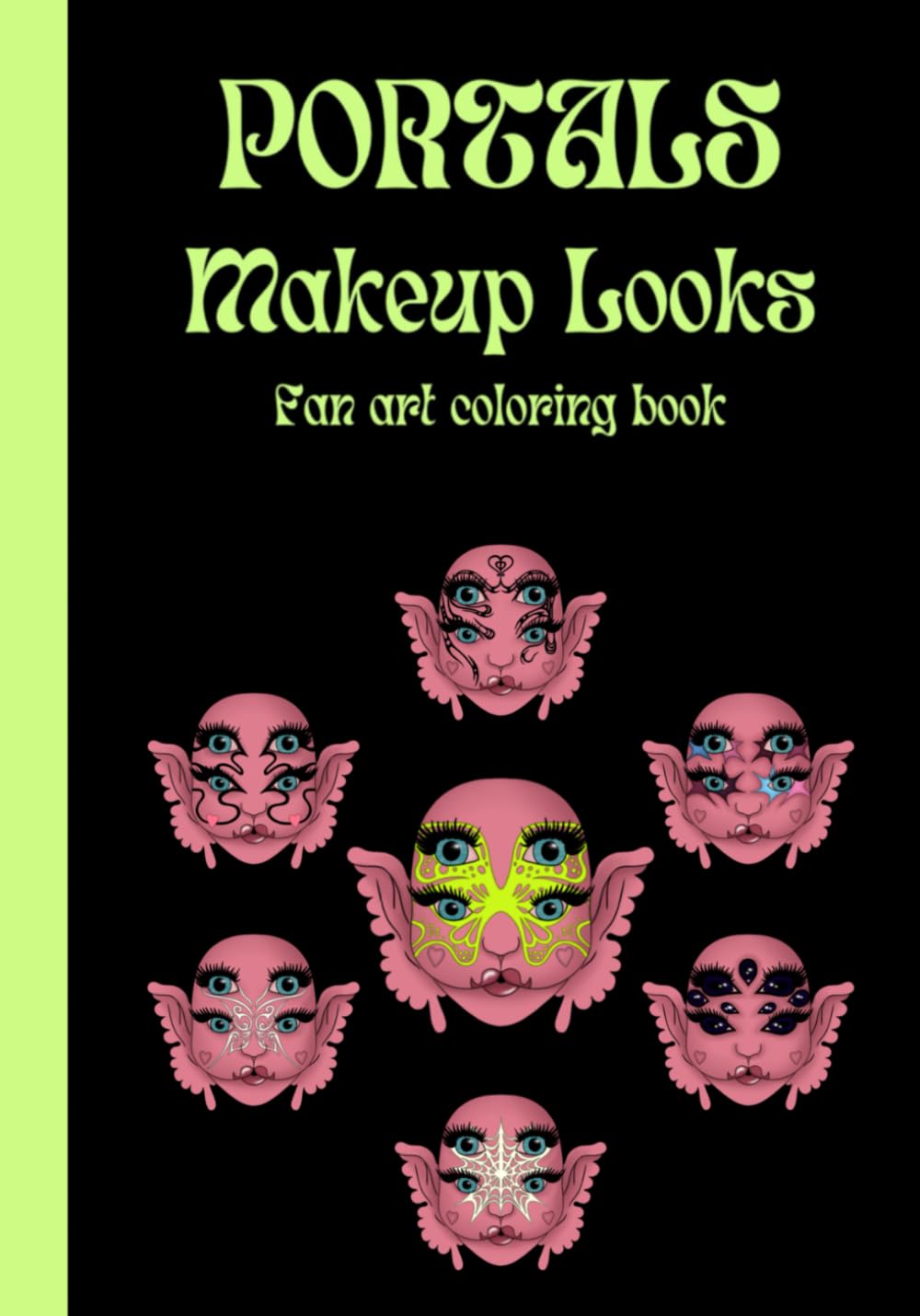 Amazon.com: PORTALS Makeup Looks: Fan art coloring book: 9798327707214 ...