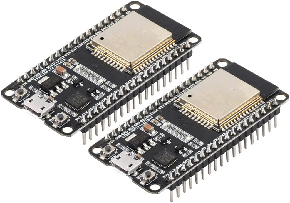 Amazon.com: DIYmall DEVIT V1 ESP32-WROOM-32 Development Board ESP32 ESP ...