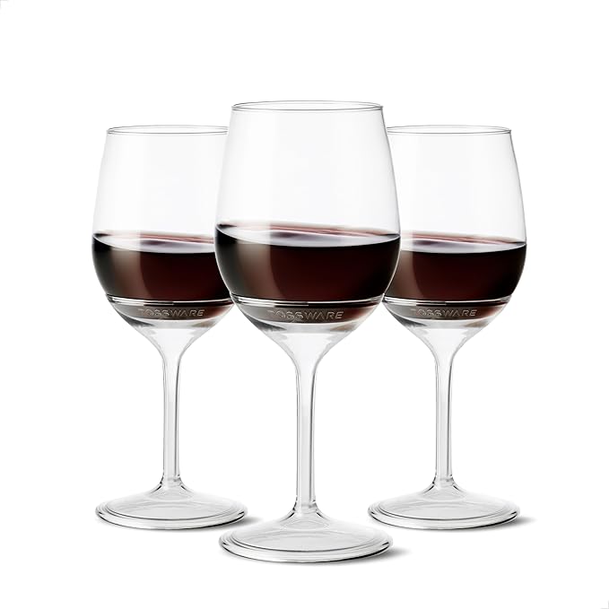 Amazon.com: TOSSWARE POP 14oz Stemmed Vino Set of 48, Premium Quality ...