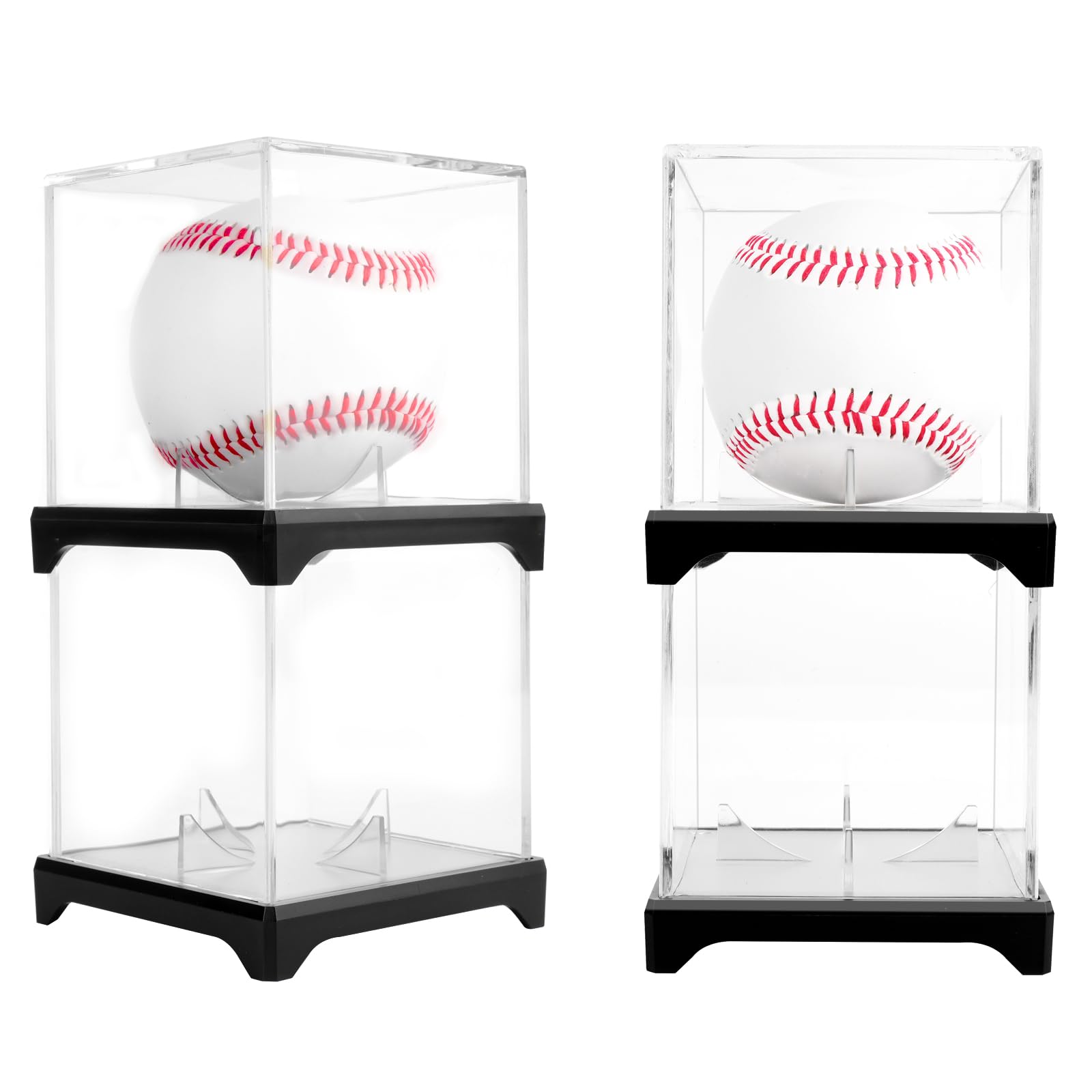 Amazon.com: 4 Pack Baseball Display Case Baseball Holder for Baseball ...