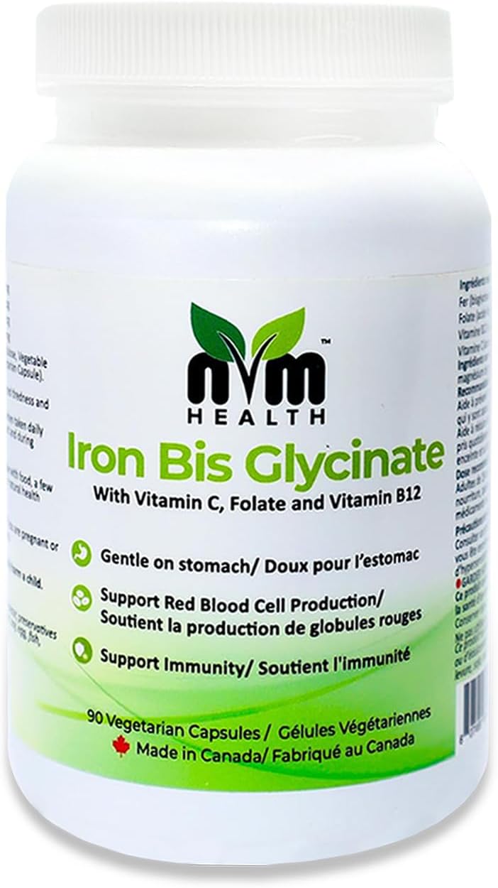 Amazon.com: Iron Supplement for Women & Men, Natural Ferrous Chelate ...