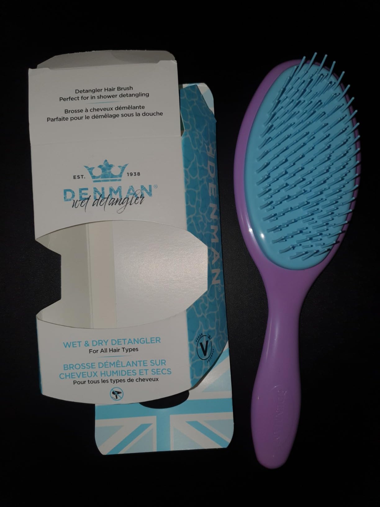Denman Wet detangler| Shower Hair Brush for Detangling All Hair Types ...