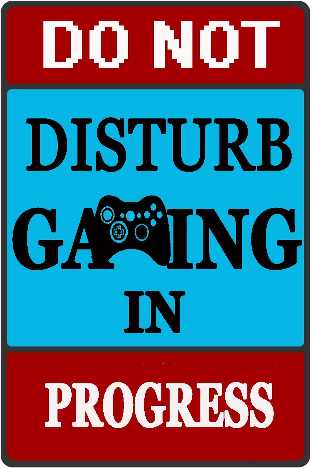 Amazon.com: Keep Out Gamer at Play Do Not Disturb Enter at Own Risk 9 ...
