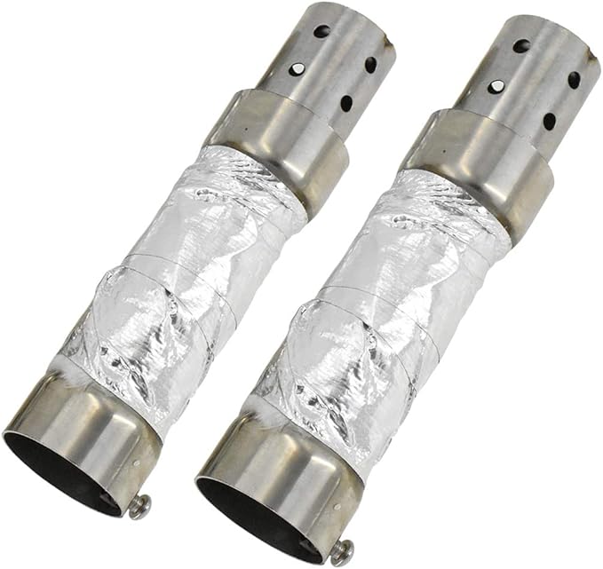 HDBUBALUS Motorcycle Quiet Baffle Fit for Shortshots Staggered ...