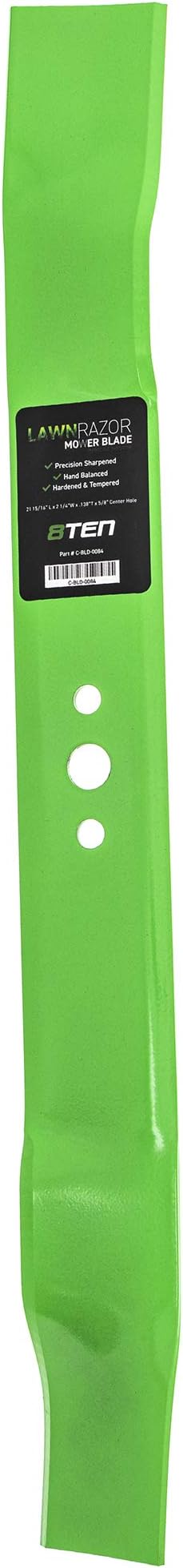 Amazon.com : 8TEN LawnRAZOR Mower Blade for AYP Husqvarna Poulan 22 ...
