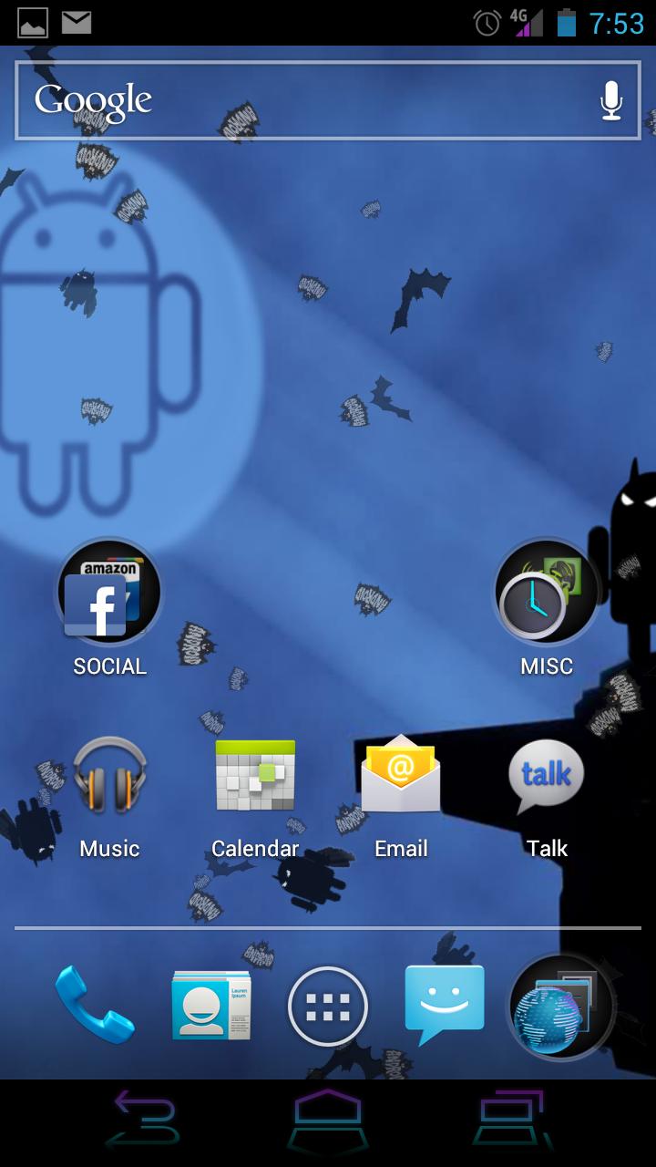 Live Wallpaper - BatDROID (Bat Droid) - App on Amazon Appstore