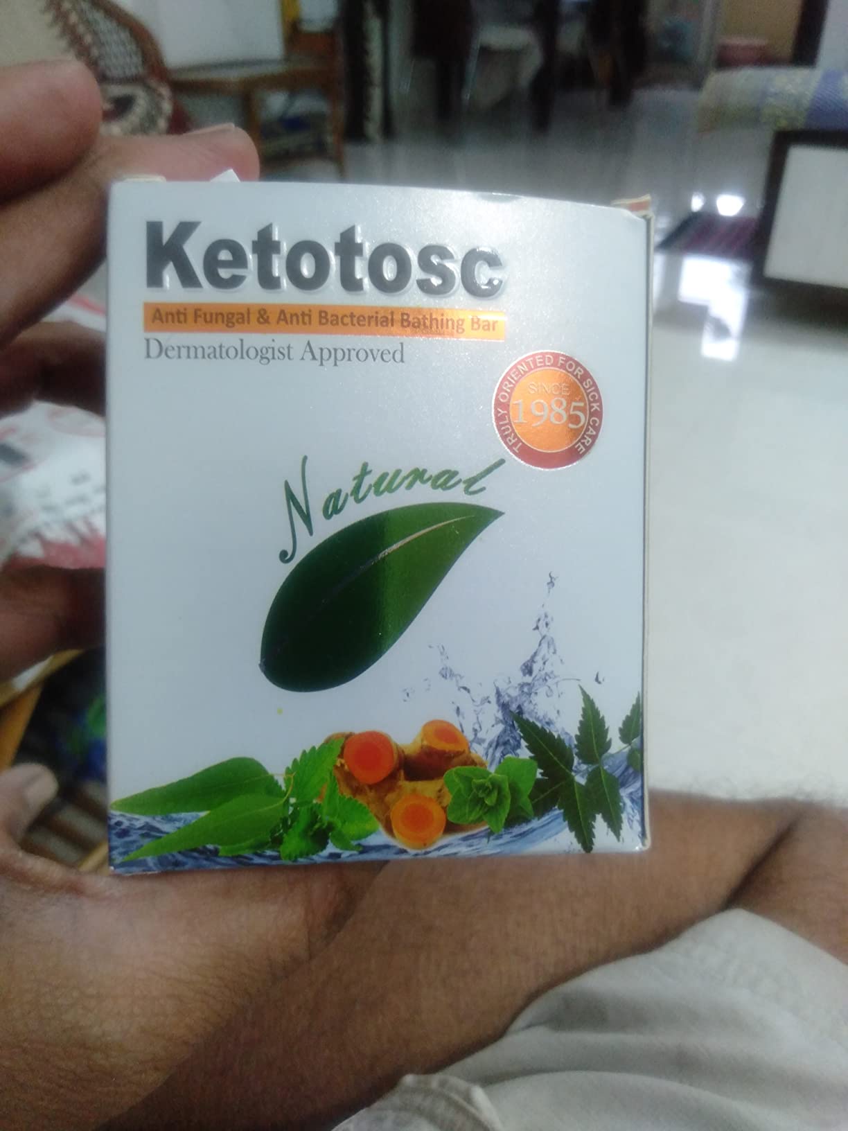 Buy Ketotosc Antifungal And Antibacterial Soap, 75 g (Pack of 3) Online ...