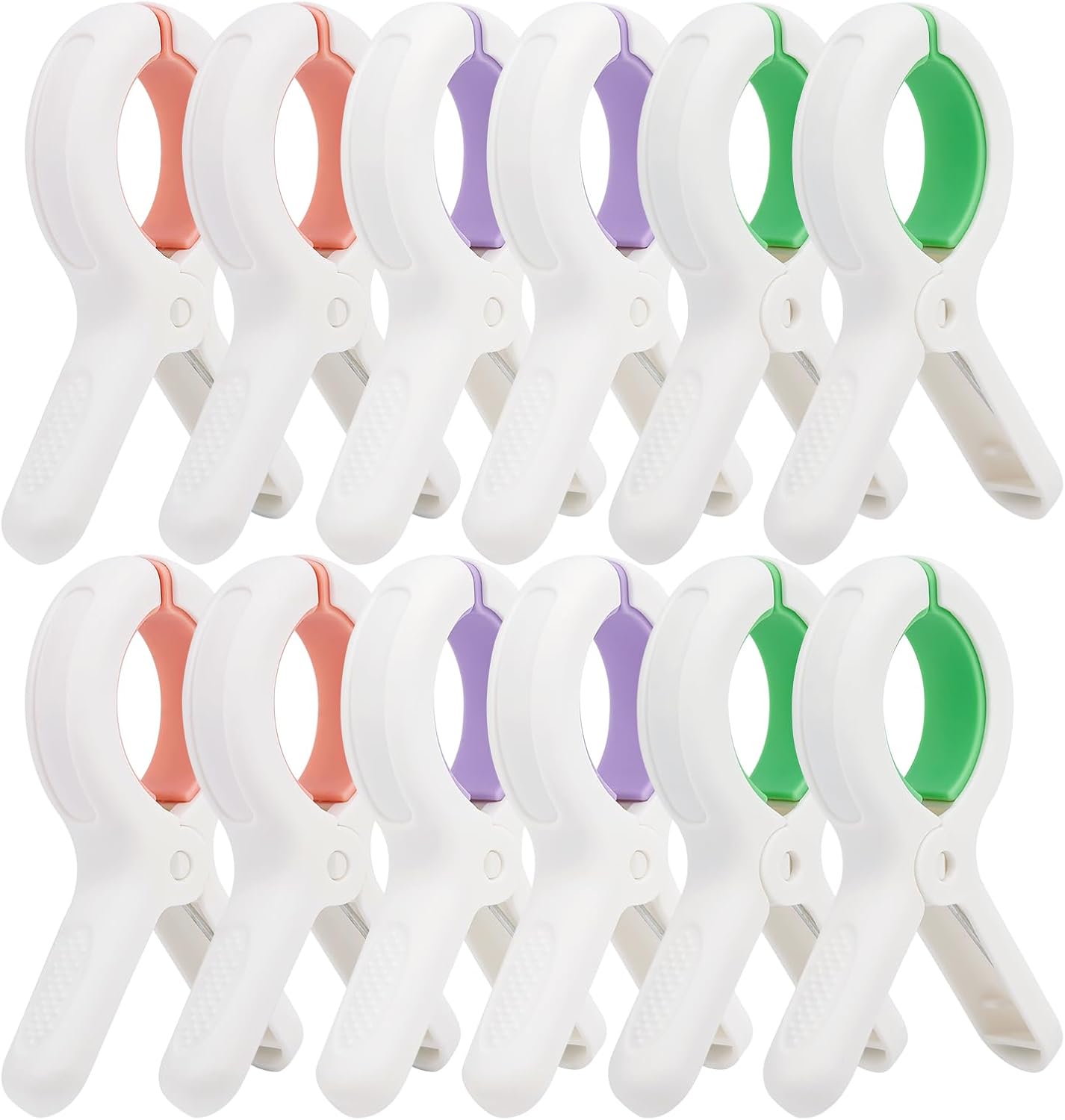 Amazon.com: Minyaluck Beach Towel Clips for Chairs Cruise-Clothespins ...