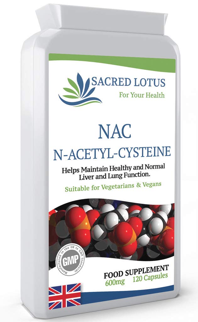 Buy NAC N-Acetyl-Cysteine 600mg 120 S-Key Antioxidant to Support y ...