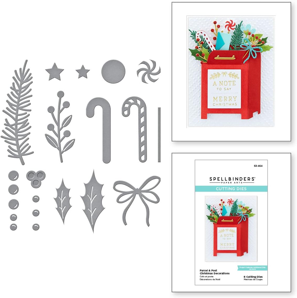 Amazon.com: Spellbinders Stitched Alphabet Die Bundle/Die Cutting for ...