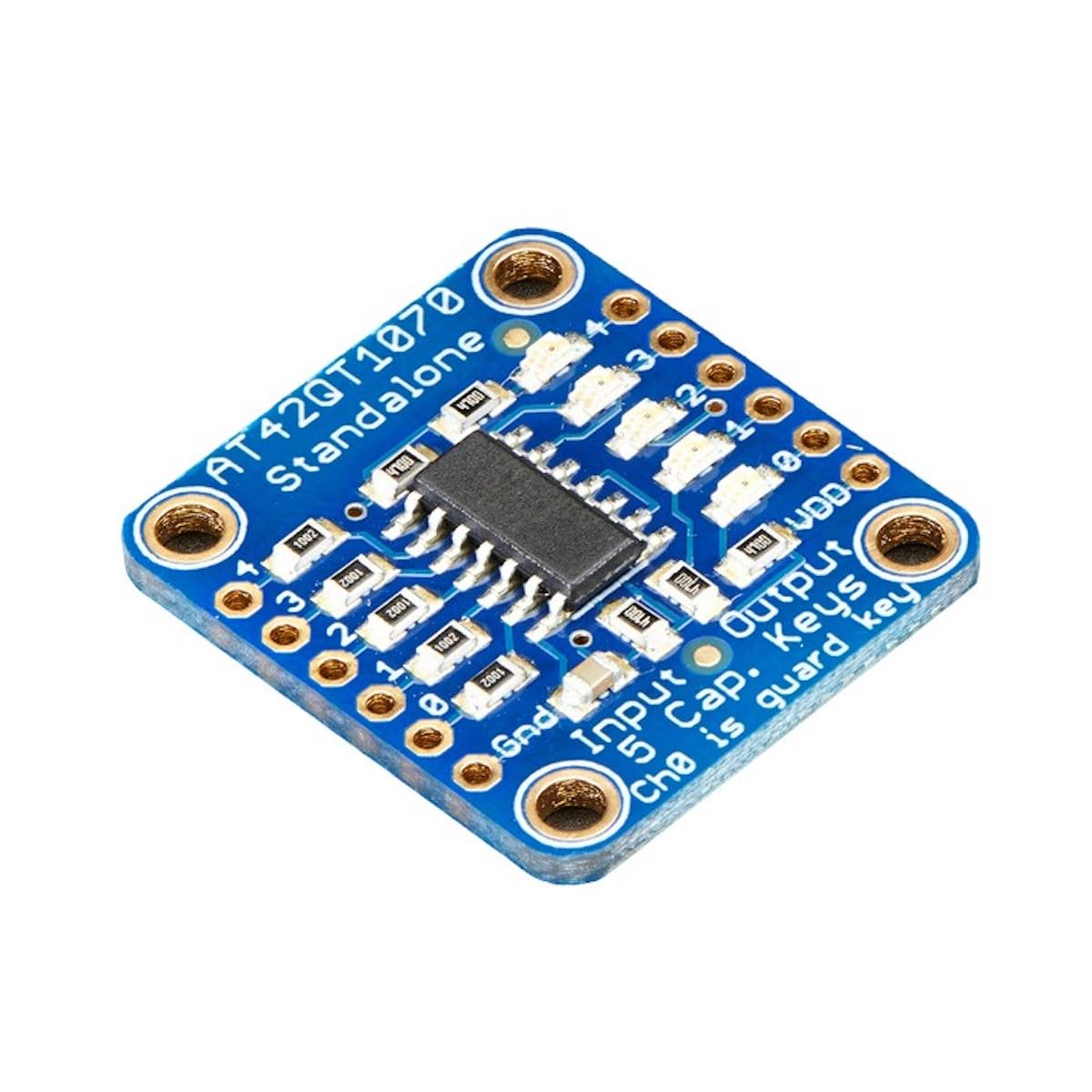 Amazon.com: Adafruit Standalone 5-Pad Capacitive Touch Sensor Breakout ...