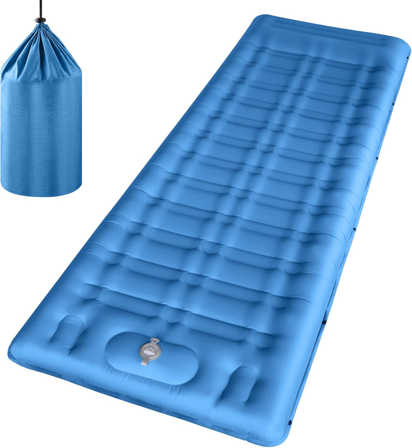 linenix Self Inflating Camping Mat, 12CM Thick Roll Mat Camping, Ultra ...