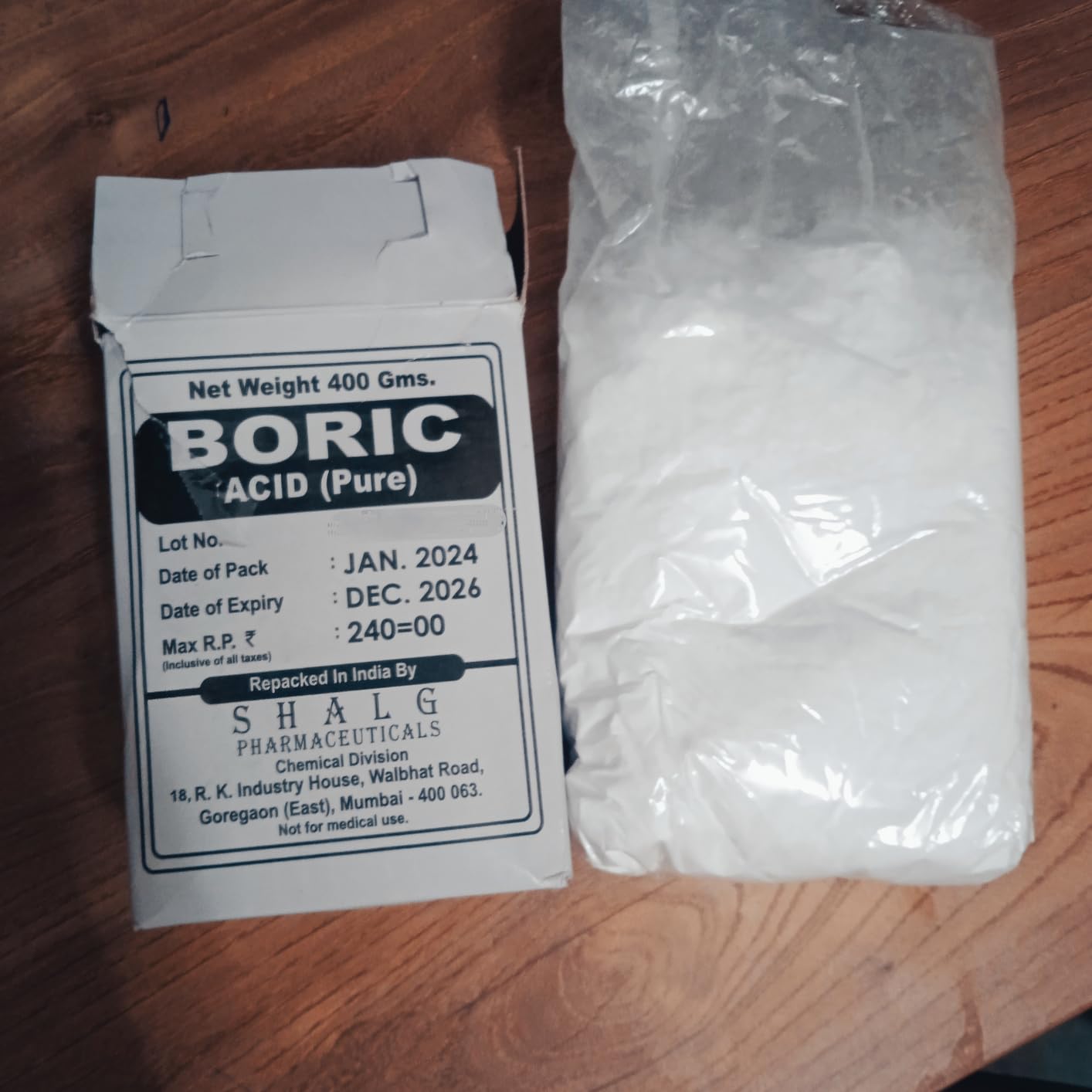Boric Acid Carrom Powder 400 Grams : Amazon.in: Toys & Games