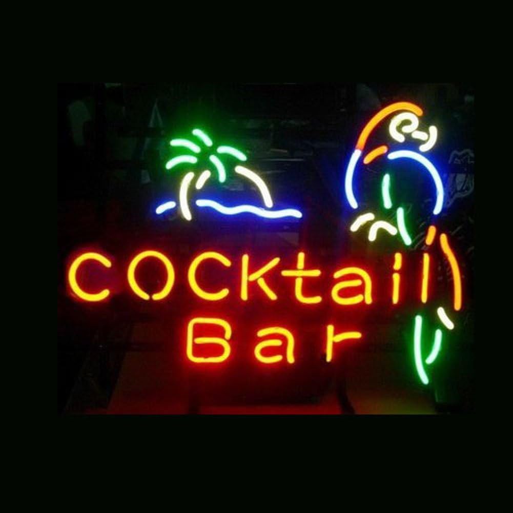 Birsppy Real Glass Neon Light Sign Cocktails and Dreams for Beer Bar ...