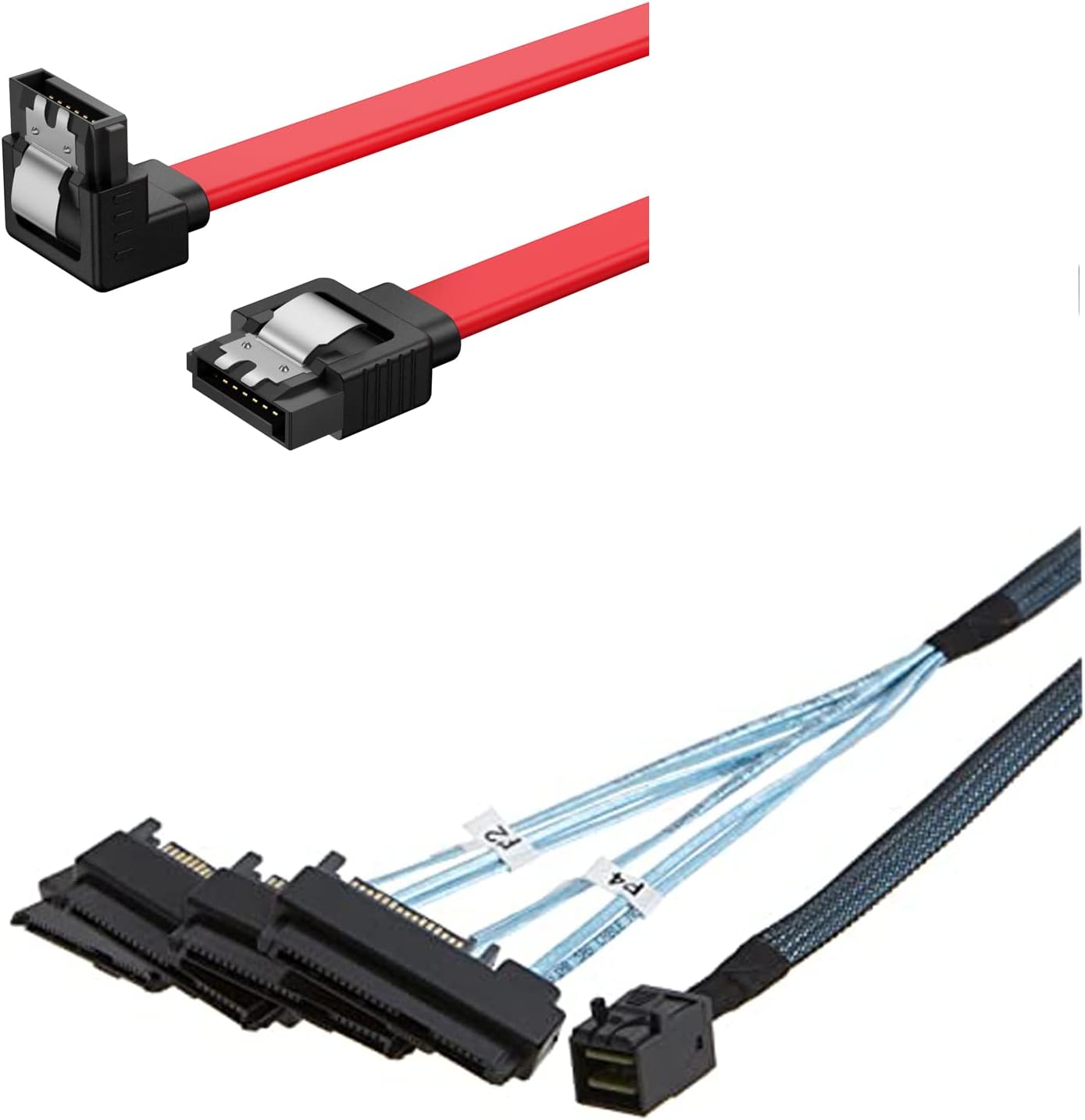 Amazon.com: CableCreation SFF-8643 to SFF-8482 Cord 1.6FT Bundle with ...