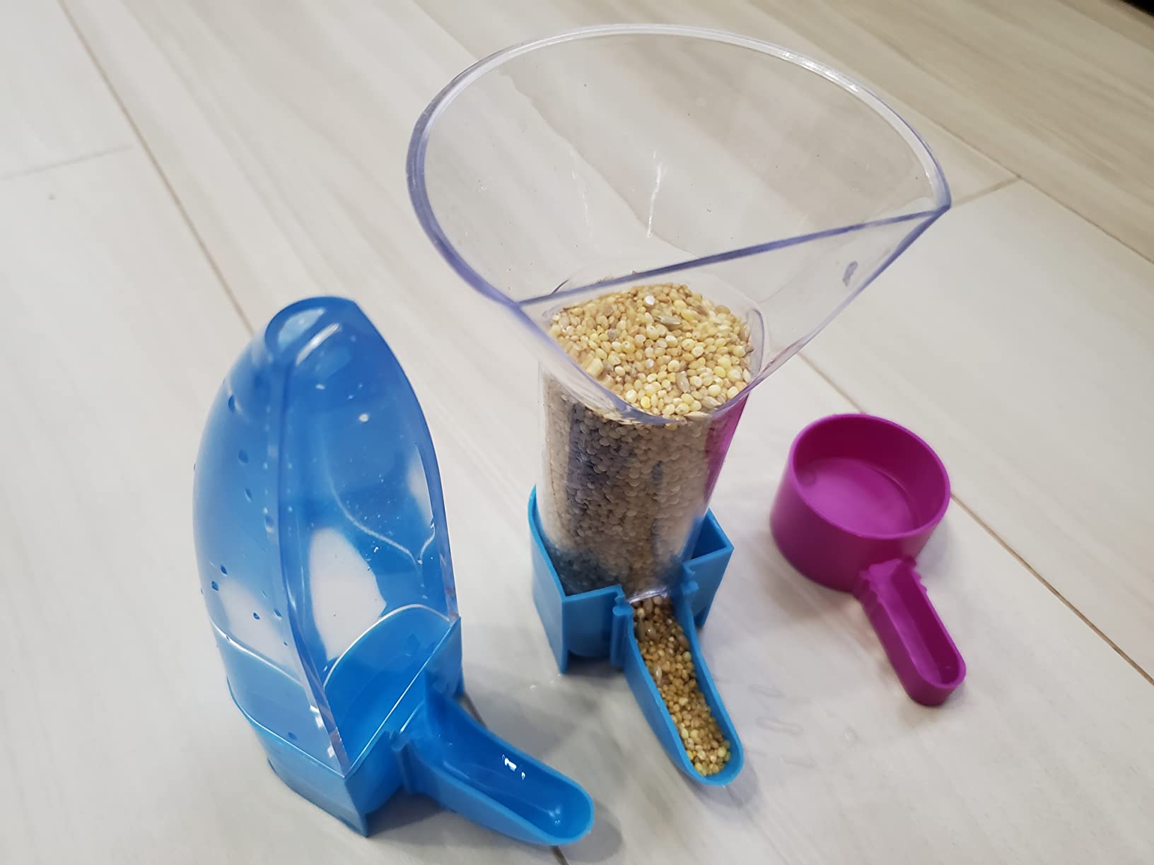 Amazon.co.jp: Sudo P-1614 Funnel Seed Feeder : Pet Supplies