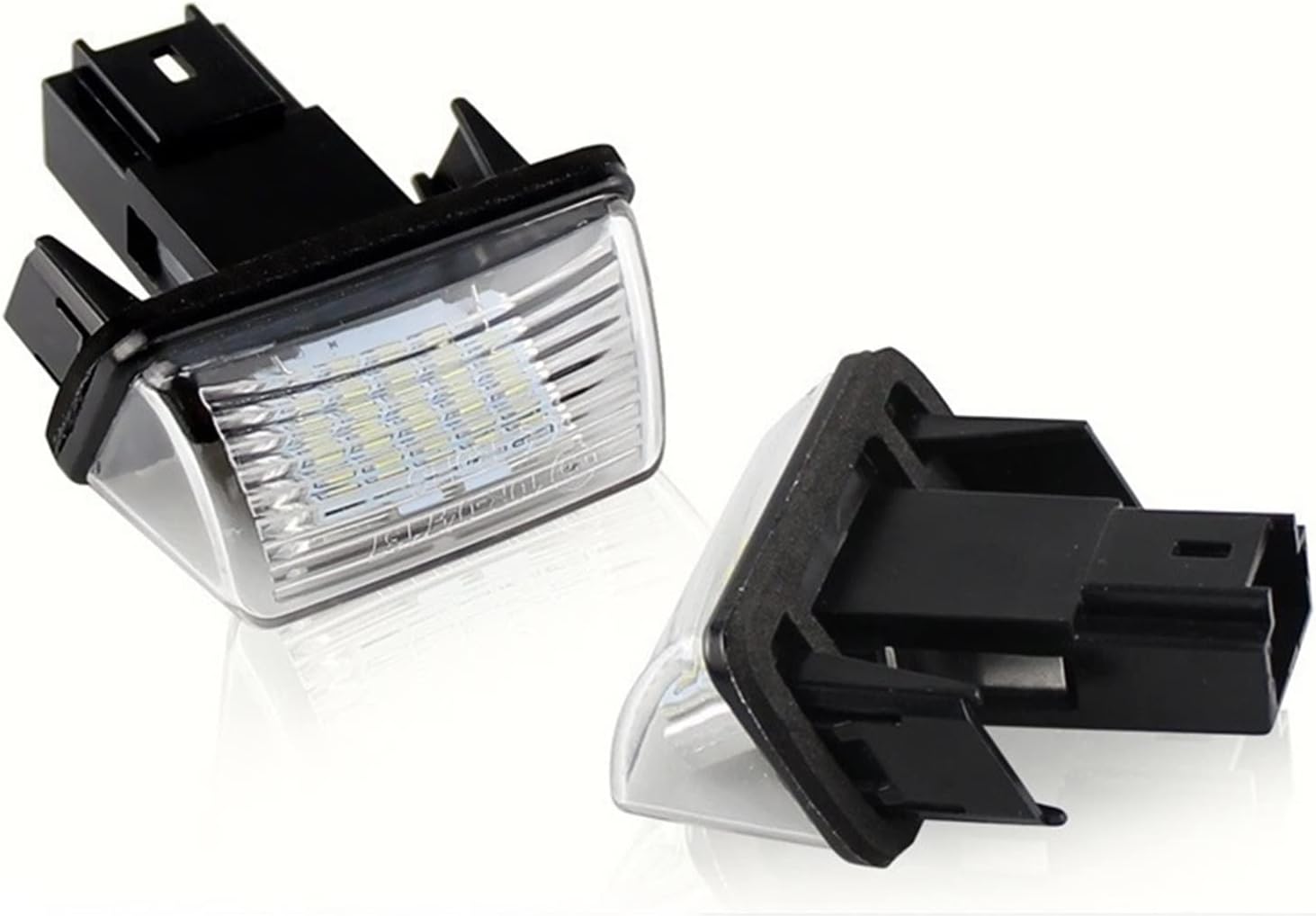NOZADO 2pc 12V Car 18 LIGHT License Plate Light Number Plate Lamp Fit ...