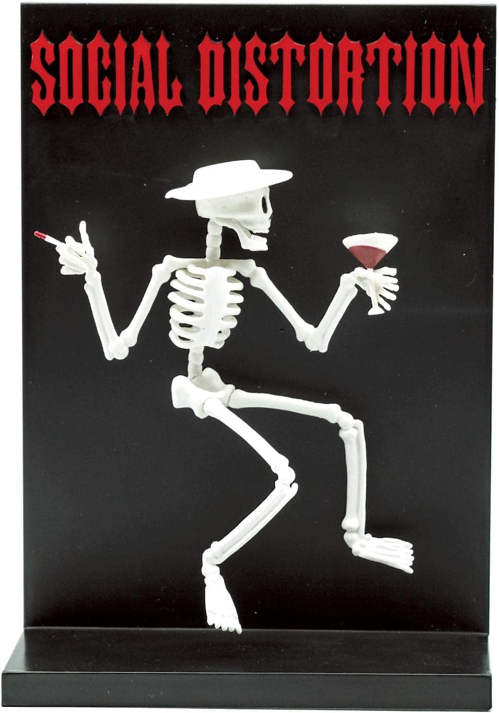 Amazon.com: Stevenson Entertainment Social Distortion Skeleton 7" Figure : Toys & Games
