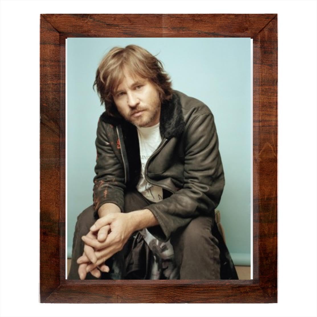Amazon.com : Val Kilmer - 14X17 Full Color Photo Sign With Hand Made ...
