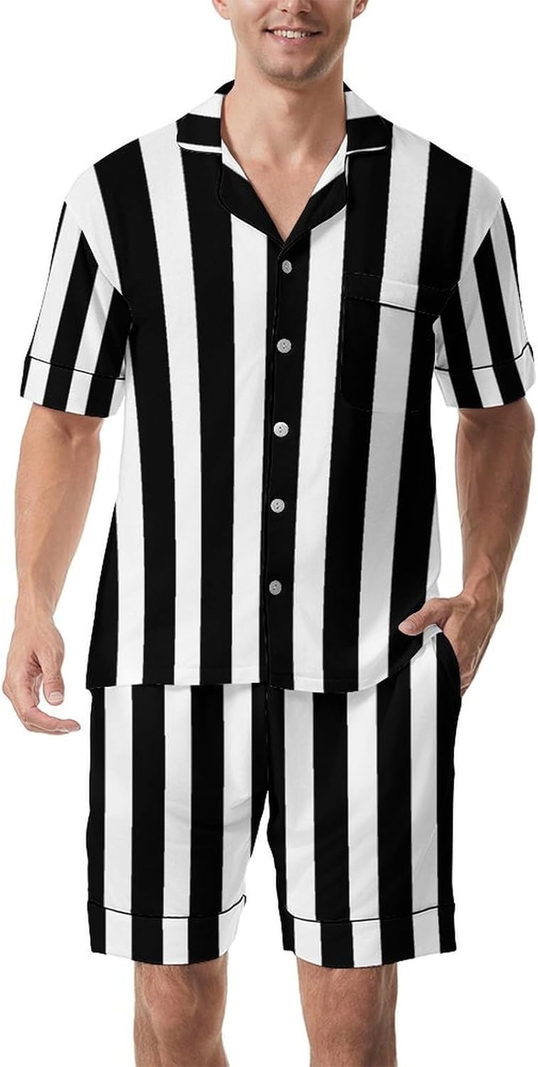 Christmas Nutcracker Snowflake Men's Short Sleeve Pajama Set 2 Piece ...