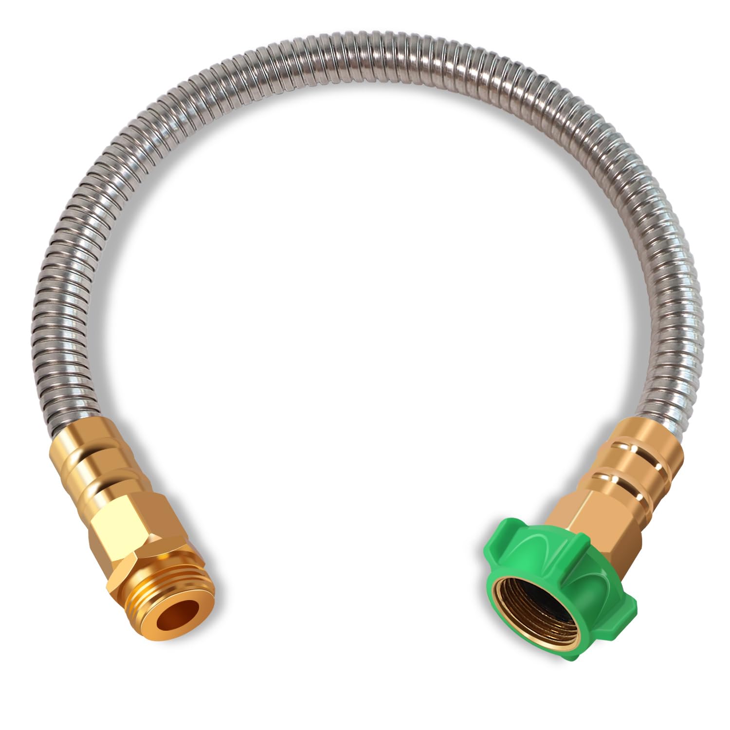Amazon.com : Sunifier Metal Short Garden Hose 1 ft Flexible Stainless ...