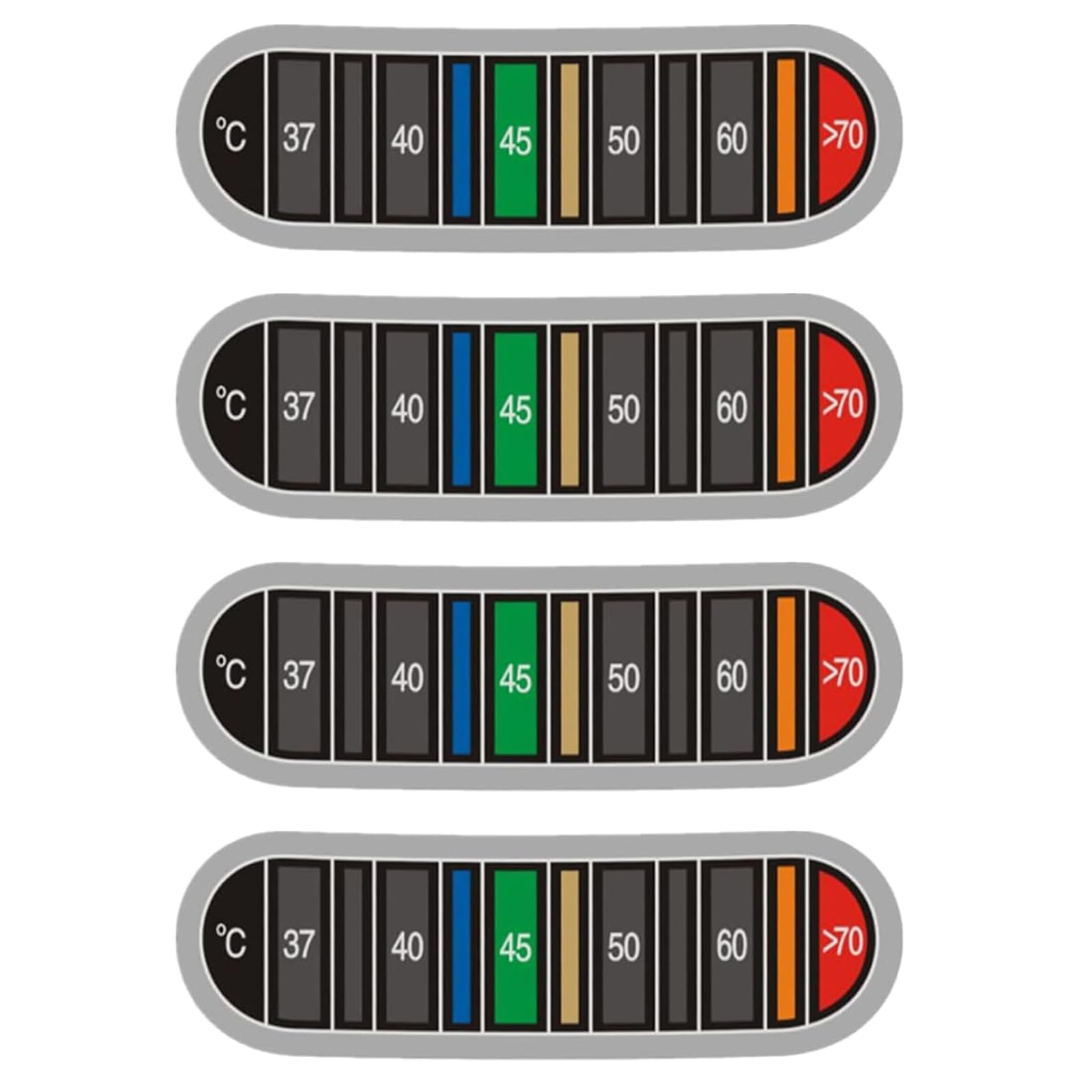 4 Pcs Milk Thermometer, Milk Thermometer Barista, Coffee Thermometer ...